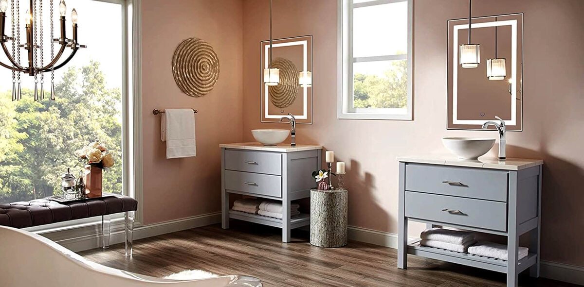 How LED light Mirrors Can Transform Your Small Bathroom into a Spa-like ...