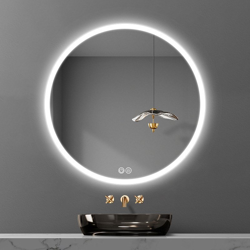Backlight Round Mirror