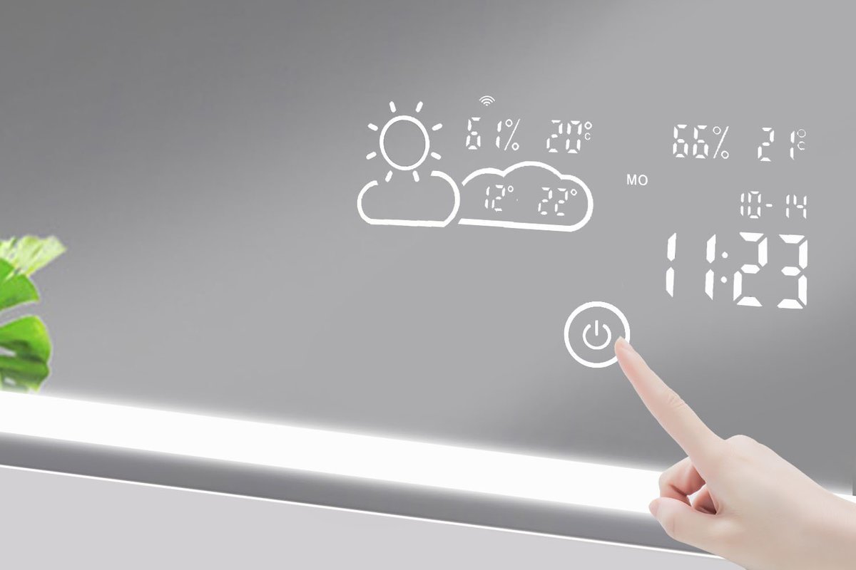 What is a Smart Mirror with Touch Screen and How Does It Transform Your ...