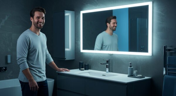 How High Should You Mount a Bathroom Mirror Placement Over Vanity ...